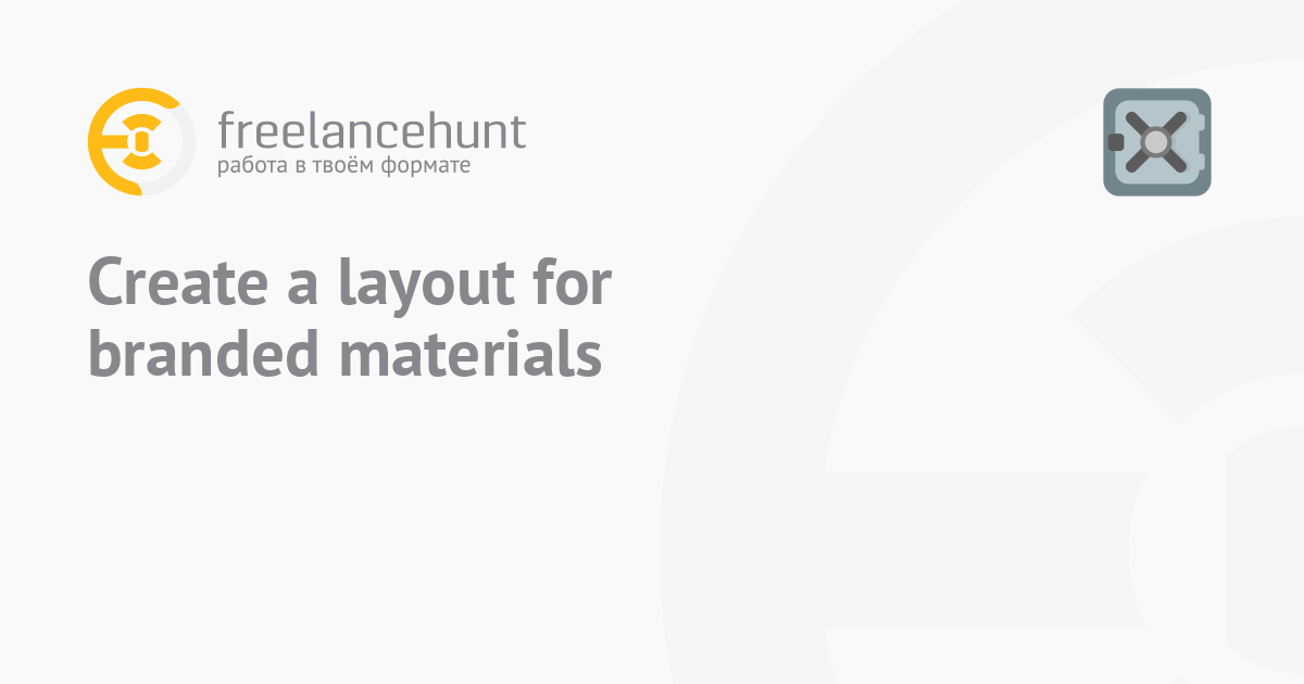 Create a layout for branded materials • Freelance Job in Business Card ...