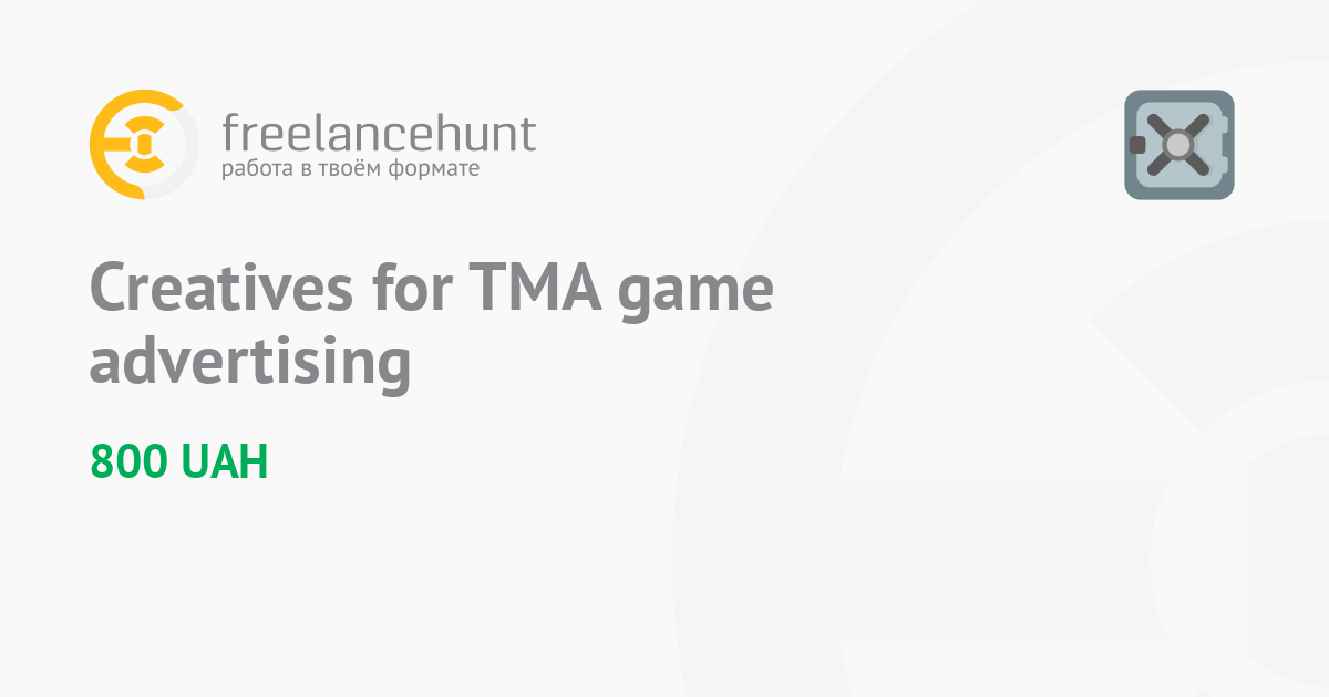 Creatives for TMA game advertising • Freelance Job in Banners - posted ...