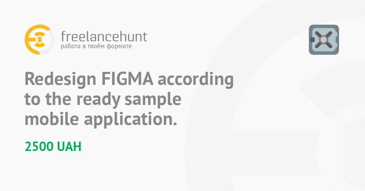 Redesign FIGMA according to the ready sample mobile application ...