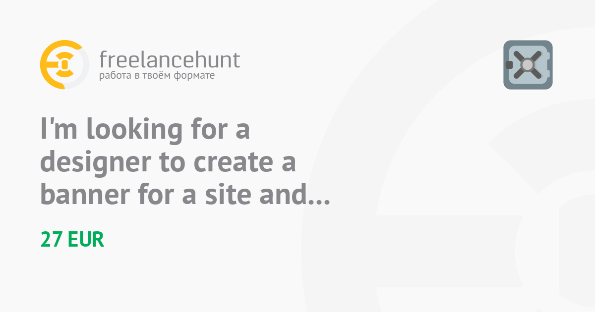 I'm looking for a designer to create a banner for a site and roll-up ...